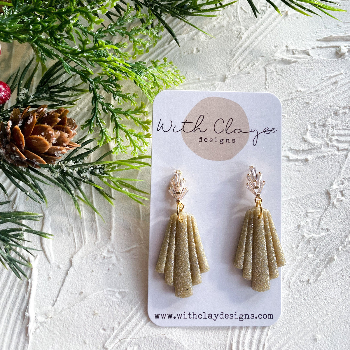 Gold Art Deco – With Clay Designs